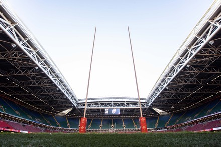 General View Principality Stadium Roof Open Editorial Stock Photo ...