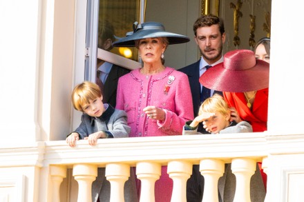 Princess Caroline Hanover Pierre Casiraghi Princess Editorial Stock ...