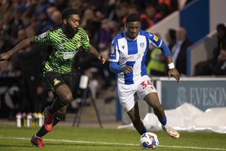 Samson Tovide Colchester United Under Pressure Editorial Stock Photo ...