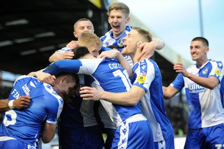 Scott Sinclair Bristol Rovers Celebrates Scoring Editorial Stock Photo ...