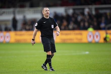 Referee Ollie Yates During First Half Editorial Stock Photo - Stock ...