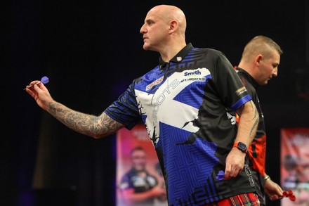 Pdc Darts Referee Russ Bray During Editorial Stock Photo - Stock Image ...