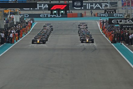 Start During F1 Grand Prix Race Editorial Stock Photo - Stock Image ...