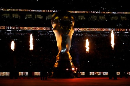 Giant Inflatable Fifa World Cup Trophy Editorial Stock Photo - Stock ...