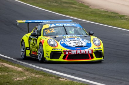 Driver Sam Fillmore Porsche Sprint Challenge Editorial Stock Photo ...
