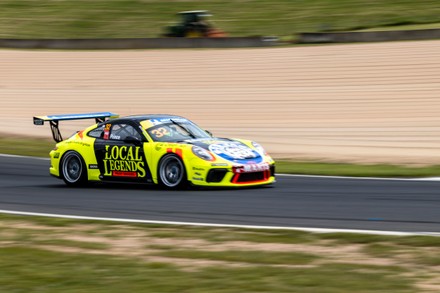 Driver Sam Fillmore Porsche Sprint Challenge Editorial Stock Photo ...