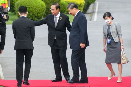 Thai Prime Minister Prayut Chanocha Welcome Editorial Stock Photo ...
