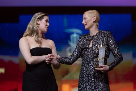 Tilda Swinton Her Daughter Honor Swinton Editorial Stock Photo - Stock ...