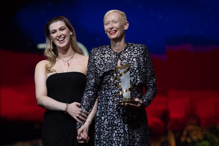 Tilda Swinton Her Daughter Honor Swinton Editorial Stock Photo - Stock ...