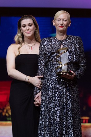Tilda Swinton Her Daughter Honor Swinton Editorial Stock Photo - Stock ...