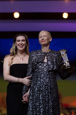 Tilda Swinton Her Daughter Honor Swinton Editorial Stock Photo - Stock ...