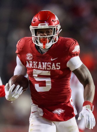 Raheim Sanders 5 Running Back Arkansas Editorial Stock Photo - Stock ...