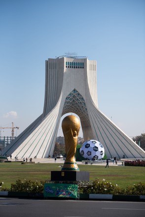 Sculptures Fifa World Cup Trophy Soccer Editorial Stock Photo - Stock ...
