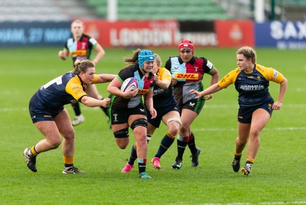 Katy Mew Harlequins Action Editorial Stock Photo - Stock Image ...