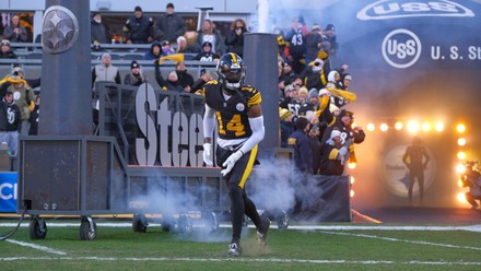 Th George Pickens 14 During Steelers Editorial Stock Photo - Stock ...