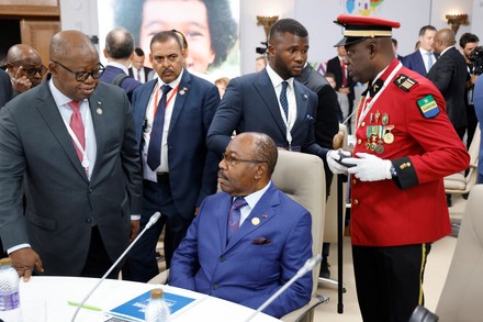 Gabons President Ali Bongo C Attends Editorial Stock Photo - Stock ...