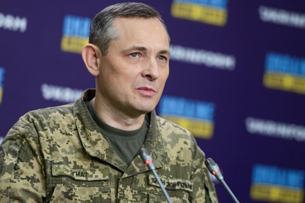 Ukrainian Air Force Command Spokesperson Yurii Editorial Stock Photo ...