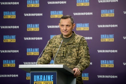 Ukrainian Air Force Command Spokesperson Yurii Editorial Stock Photo ...
