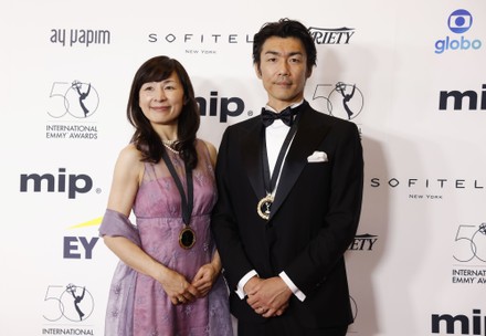 Yuko Hashizaki Kohei Higuchi Arrive On Editorial Stock Photo - Stock ...