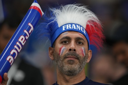 France Fan During Qatar 2022 World Editorial Stock Photo - Stock Image ...