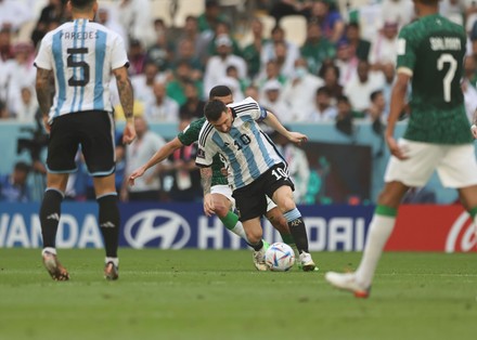 Lionel Messi Argentina Rubbing His Forehead Editorial Stock Photo ...