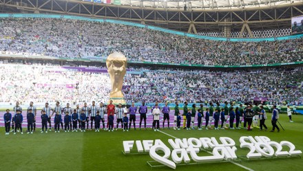 Prematch Ceremony During World Cup Match Editorial Stock Photo - Stock ...