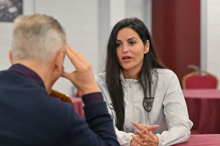 Hearts Womens Head Coach Eva Olid Editorial Stock Photo - Stock Image ...