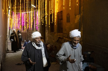 People Gather During Moulid Alhussein Gathering Editorial Stock Photo ...