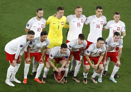 Starting Eleven Poland Lines Fifa World Editorial Stock Photo - Stock ...