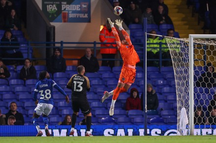 Portsmouth Goalkeeper Josh Oluwayemi 21 During Editorial Stock Photo ...
