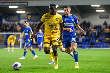 Afc Wimbledon Forward David Fisher 29 Editorial Stock Photo - Stock ...