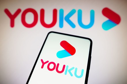 This Photo Illustration Youku Logo Displayed Editorial Stock Photo ...