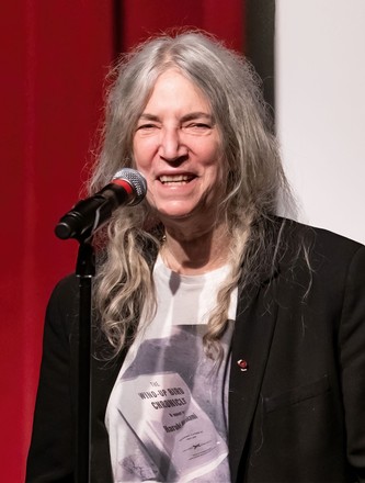 Singersongwriter Patti Smith Performs During Evening Editorial Stock ...