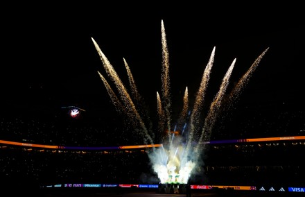 Pre Match Fireworks Editorial Stock Photo - Stock Image | Shutterstock