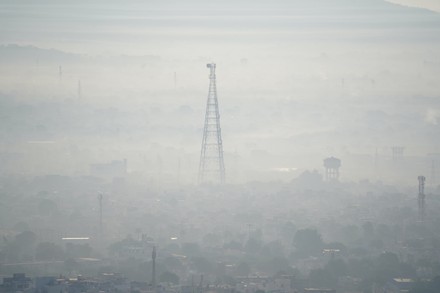 Thick Layer Smog Engulfs City Ajmer Editorial Stock Photo - Stock Image ...