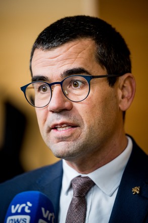 Nvas Sander Loones Pictured Session Parliamentary Editorial Stock Photo ...