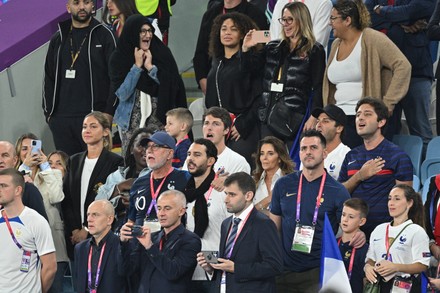 Didier Deschamps Wife Claude Family Kylian Editorial Stock Photo ...