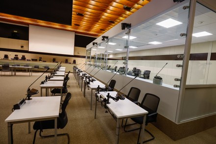 View New Defendants Boxes Courtroom That Editorial Stock Photo - Stock ...