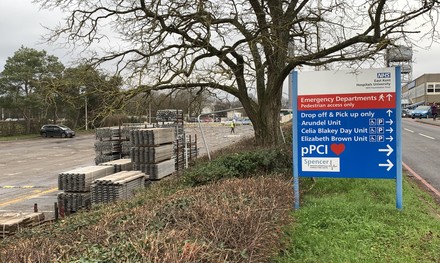 Nightingale Wards Construction New Covid Nightingale Editorial Stock ...