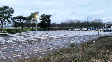 Nightingale Wards Construction New Covid Nightingale Editorial Stock ...