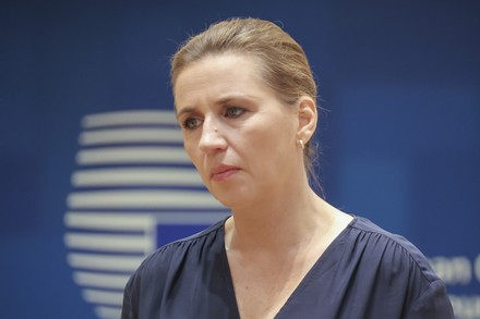 Prime Minister Denmark Mette Frederiksen European Editorial Stock Photo ...