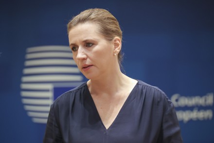 Prime Minister Denmark Mette Frederiksen European Editorial Stock Photo ...