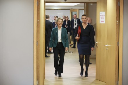 Prime Minister Denmark Mette Frederiksen European Editorial Stock Photo ...