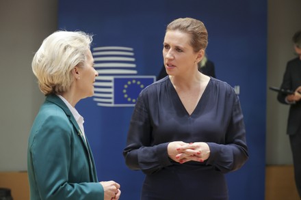 Prime Minister Denmark Mette Frederiksen European Editorial Stock Photo ...