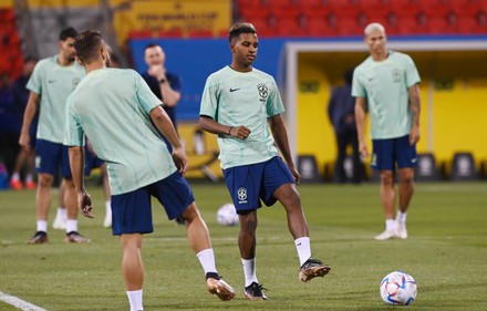 Rodrygo Brazil C During Brazil Training Editorial Stock Photo - Stock ...