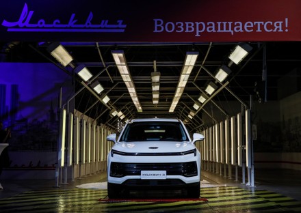 New Crossover Moskvich 3 Displayed During Editorial Stock Photo - Stock ...