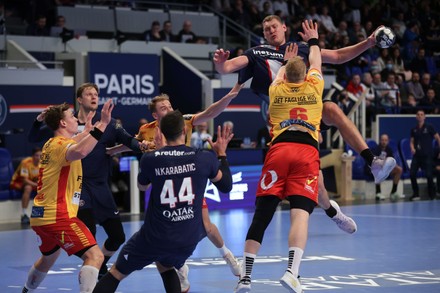 Dainis Kristopans Psg Cr Action During Editorial Stock Photo - Stock ...