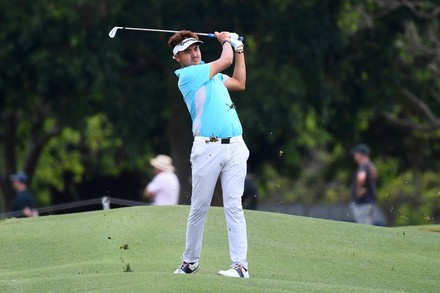 Yanwei Liu Plays Shot During Round Editorial Stock Photo - Stock Image ...
