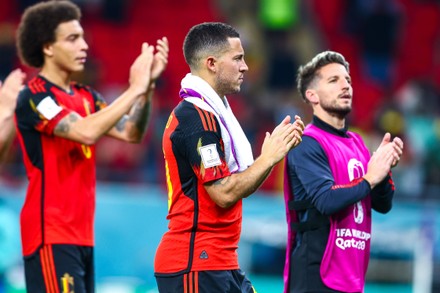Axel Witsel Bel Eden Hazard Bel Editorial Stock Photo - Stock Image ...
