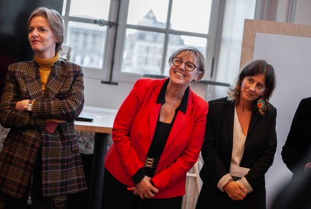 Charline Avenel Rector Sylvie Retailleau Minister Editorial Stock Photo ...